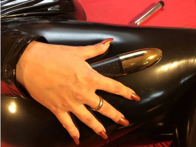 Black Pvc Heels And Vibrator 49 Nude Pics Xhamster
