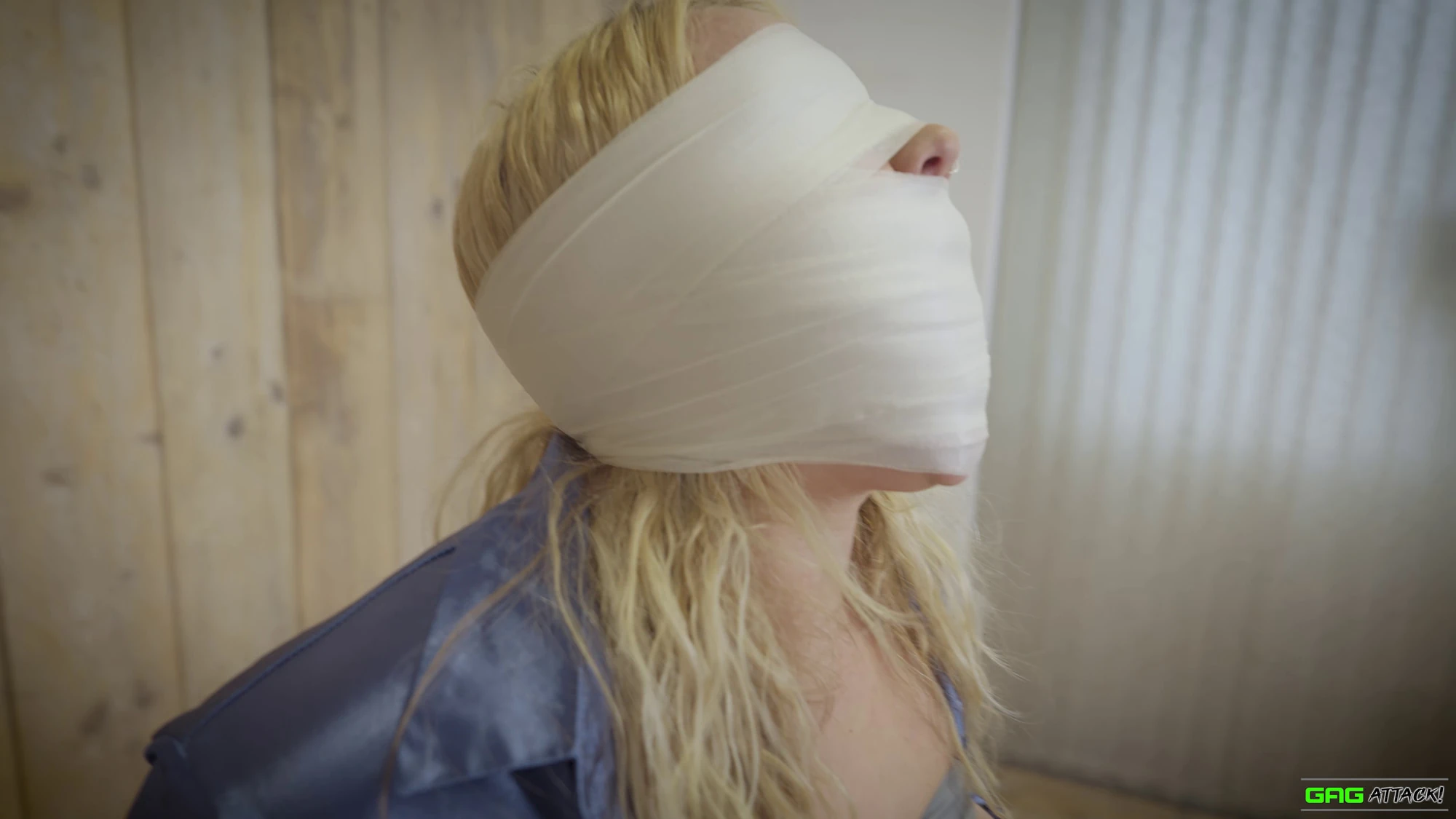 Zoey Ziptie Tape Bondage And Tape Gagged Gagattack Nl 29 Nude Pics