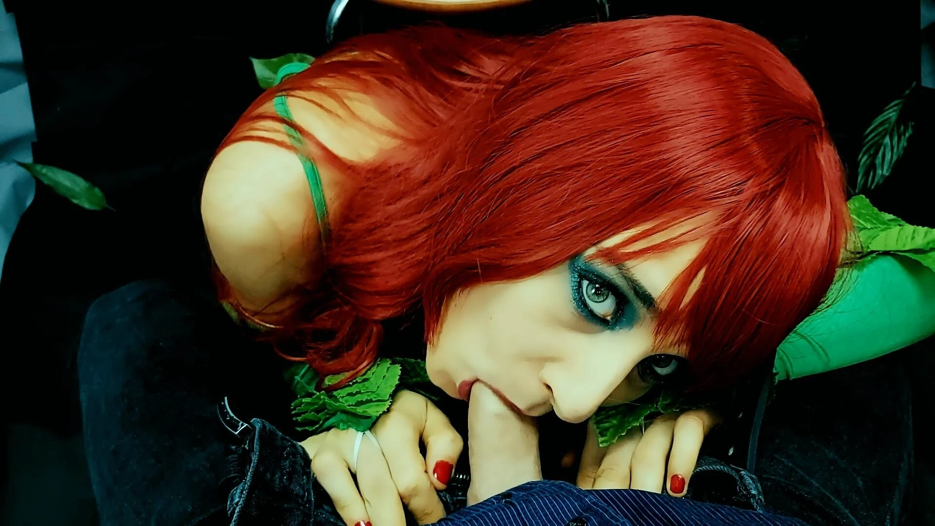Poison Ivys Oral Creampie For Jim Gordon 25 Pics Xhamster